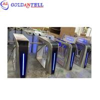 China Automatic Half Height Turnstile Gate with Stainless Steel 304 IP54 Protection and 0.4s Barrier Open/Close Time for sale