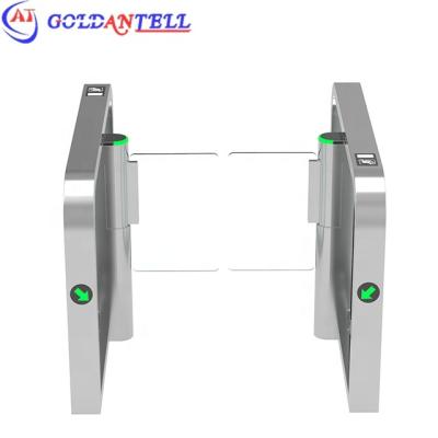 China Gym Check in turnstile with qr and barcode reader Swing Entrance Turnstile For Stadium Access Control for sale