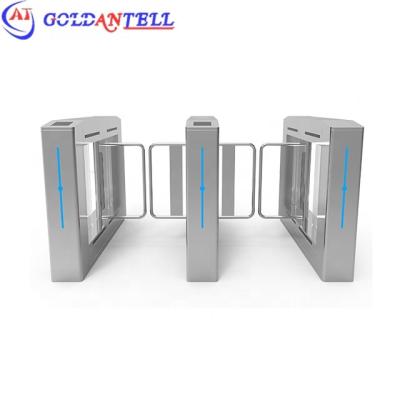 China Airport Security Swing Gate Face Recognition Speed Gate Turnstile Outdoor Luxury Swing Barrier Turnstile for sale