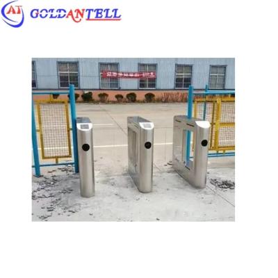 China Outdoor Event Full Automatic Swing Turnstile Qr Gate Turnstile Ticket Barcode One Barrier for sale