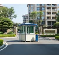 China Color steel Security Guard House integral structure customized color perfect for secure site management and durable outdoor for sale