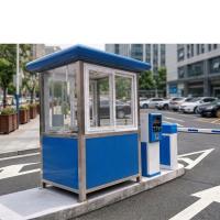 China 1500x2400mm Or Customized Security Guard House Built With Steel Aluminum Wood Composite Panels Delivering Lifetime More Than 15 Years for sale