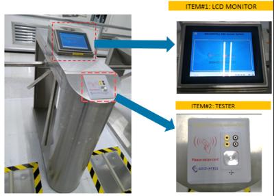 China Arm Width 530 Mm esd gate rapid opening time 0.2S secure access control solution for industrial and commercial facilities for sale