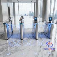 China AI Vision Deep Learning Face Recognition Flap Barrier Gate Intelligent Building Automation Access Control System CE for sale