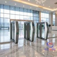 China IP66 Waterproof Heat-Resistant Swing Turnstile Gate Heavy Duty Automatic Speed Barrier for Smart City Perimeter Security for sale