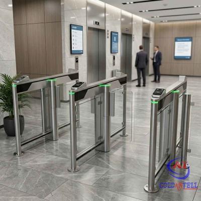 China Prestige AI Face Recognition Full Height Barrier Automatic Speed Gate for Luxury Stadiums and Government Project Security for sale