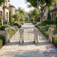 China Torniquete de Acesso Swing Gate Robusto Vandal-proof Automatic Speed Barrier for LATAM Residential Condos and Industrial for sale
