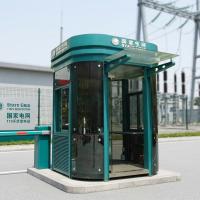 China 1500x2400mm Or Customized Security Guard Booth Earthquake Proof Grade 8.3 Gross Weight 320KG to 550KG Depend On Size for sale