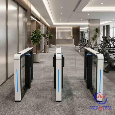 China Membership Tracking Gym Speed Gate Swing Turnstile for 24-hour Fitness Center and Professional Sport Club Access CE for sale