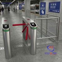 China Malaysia LRT MRT Tripod Turnstile QR Code RFID Ticketing Access Control for Public Transit and Theme Park SUS304 CE for sale