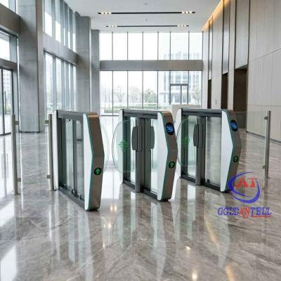 China IP66 Waterproof Heavy Duty Swing Turnstile SUS304 Outdoor Perimeter Security Barrier with AI Face Recognition IC Card CE for sale