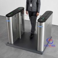 China Ultra-slim White Swing Turnstile Mini Speed Gate DC Brushless Motor Custom Colorful Barrier for Boutique and Retail Store CE for sale