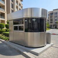 China Earthquake Proof Grade 8.3 Modern Portable Security Booth Featuring Lifetime More Than 15 Years Suitable for Rapid Deployment and Long Term for sale