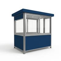 China Suitable For Outdoor Security Posts Security Guard House With Roof Material High Steel Plate Approximately 200 500 Kg Depending On Size Material for sale