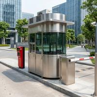 China IP54 Waterproof Rating Security Guard House with Drainage System Electricity Fittings Operating Between Minus 30 and 60 Degrees Celsius for sale