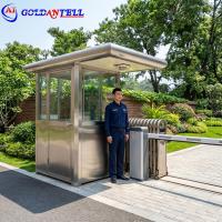 China IP54 Waterproof Stainless Steel Sentry Box For Garden Weatherproof Guard Post Designed For Durability Outdoor for sale