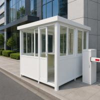 China Color Steel Security Guard Shack Custom Size design for sale