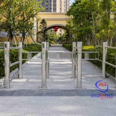 China Zero-power Mechanical Swing Arm Two-way Pedestrian Guard for Convenience Store and Small Retail Shop Entry CE for sale