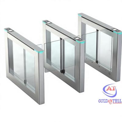 China Contactless Credential Tap-to-Open Pivot Vane Passage Terminal for Data Center Concourse and VIP Lounge for sale