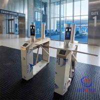 China Finger-scan or Multi-technology Badge Waist-level Rotor Checkpoint for Employee-only Premises for sale