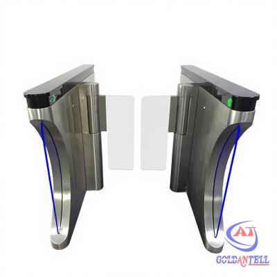 China Multi-access Memory Speed Gate Bidirectional Optical Turnstile with Smart Logic for High Flow Office Lobby Entrance CE for sale