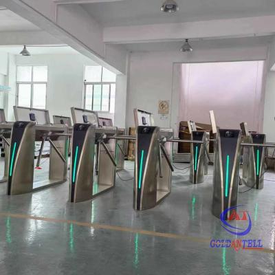China Anti-Rust Waterproof SUS304 Turnstile Outdoor Speed Gate with LED Visual Guidance for Park and Gated Community CE for sale