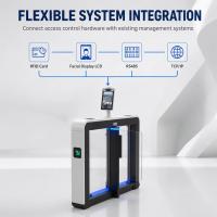 China QR Code Face Recognition Automatic Swing Barrier Speed Turnstile Card Membership Gym Office Building for sale