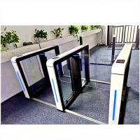 China QR Code Face Recognition Automatic Swing Barrier Speed Turnstile Card Membership Gym Office Building for sale