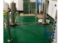 China Untouchable Handicap Turnstile Cylinder Automatic Barrier Gate 24V Brush DC Motor for sale