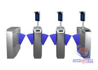 China 304 Stainless Steel Facial Recognition Turnstile Security System 600mm Passage Width for sale