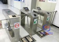 China Intelligent Drop Arm Tripod Turnstile HS Code Mechanism With Rfid Card Readers for sale