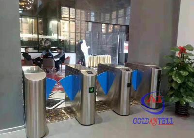 China High Speed Edestrian Barrier Gate Stainless Steel Access Control System For Restaurant Hall for sale