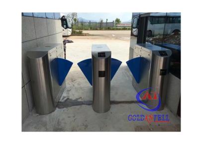 China Half Height Portable Security Turnstile Gate Lock 304 SS With Rfid Coins Acceptor for sale