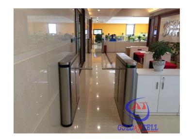 China High Speed Security Barrier Gate Automatic Electrical Dropbox Turnstile For Exterior Door for sale