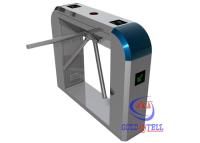 China Silver Color TTripod Turnstile Gate SUS Security Three Metal Rods 110~240 V AC for sale