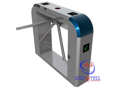 China Silver Color TTripod Turnstile Gate SUS Security Three Metal Rods 110~240 V AC for sale