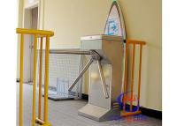 China Customized Card Swipe Automatic Tripod Turnstile 304 Stainless Steel CE Certificated for sale