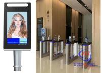 China 12V DC Wiegand Network WIFI Camera Swing Barrier Gate No Touch Detection Face Recognition for sale