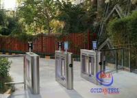 China outdoor Facial Recognition Thermometer Infrared Swing Arm Barriers for sale