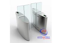 China Anti-tailgating Pedestrian contactless airport turnstile / NFC Smart Speed Gate System Solution for Metro for sale