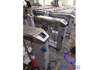 China QR code card reader Half Height Double Face Recognition Mechanism tripod turnstile zk for sale