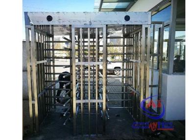 China Shenzhen high quality tandem pedestrian access control gate fix rotational turnstile with fours arm revolving for sale