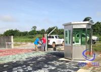 China Portable Stainless Steel Prefabricated Sentry Box for sale