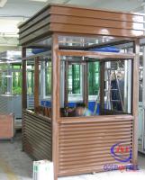 China Flexible Glass Police Guard Cabin Kiosk Grade 8.3 for sale