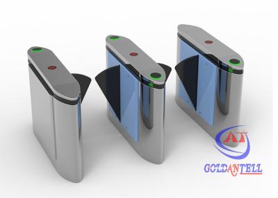 China Optical Sensors 0.6s Retractable Flap Barrier Gate Anti Tailgating for sale