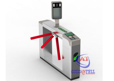 China Bi Directional SS304 Biometric Face Tripod Turnstile Gate for sale