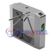 China Dual QR Code NFC Access Control Turnstile with LED Guidance High-Precision Anti-Tailgating Solution for sale