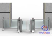 China IC ID Barcode Fingerprint Swing Gate Turnstile Facial Recognition for sale