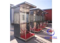 China Portable Kiosk Light Sandwich Panel 40Ft Security Guard House for sale