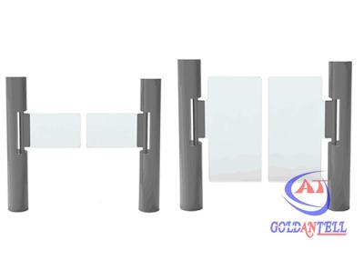 China Anti Tailgating SS316 Cylindrical Swing Turnstile RS485 for sale